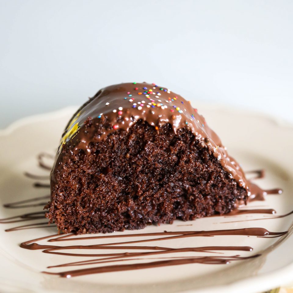 Bolo de chocolate fofíssimo – sem glúten/leite - Danielle Noce