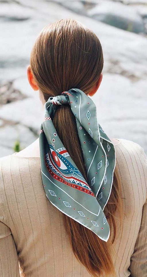 Lenço no Cabelo: Ideias Para Usar Essa Tendência | Danielle Noce