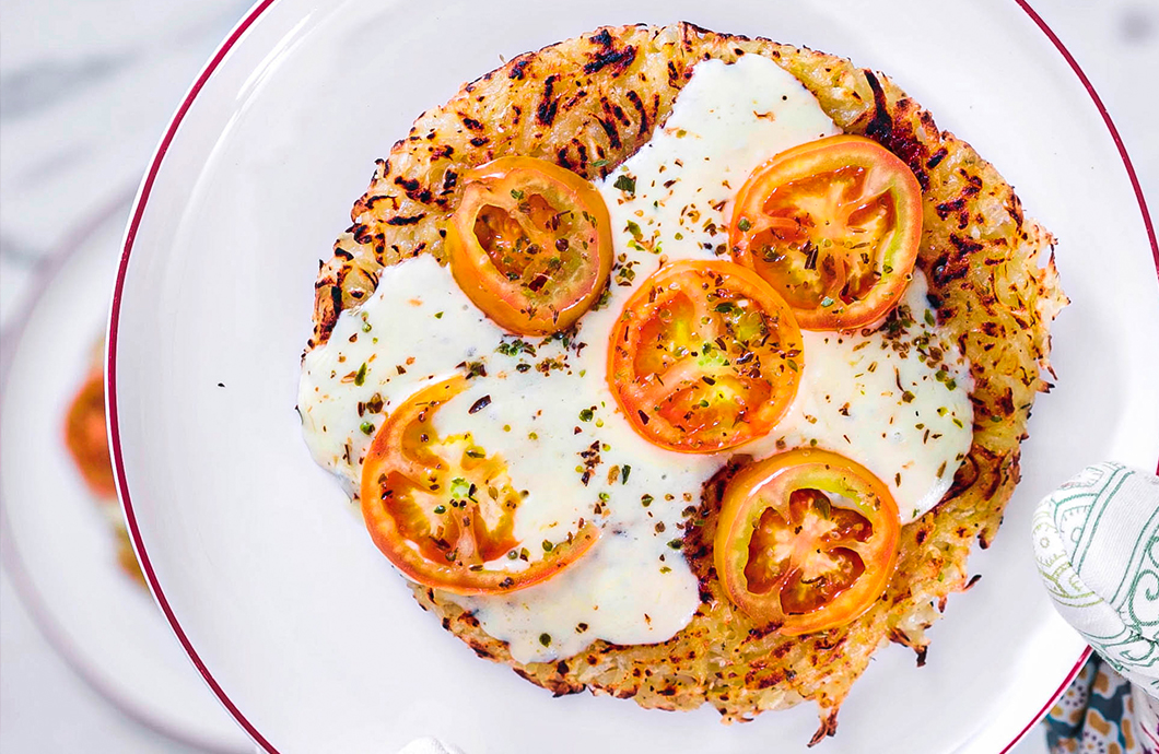 Batata Rosti | Receita de Pizza de Batata em 20 minutos
