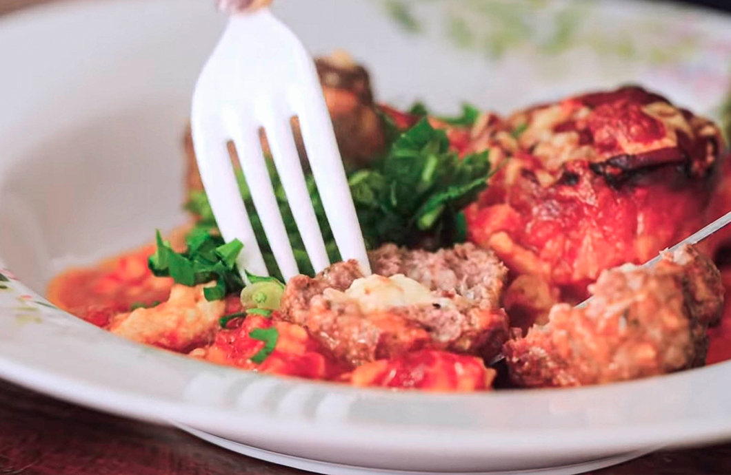 Porpeta de Carne Moída | Almôndega Recheada com 2 Queijos e Bacon